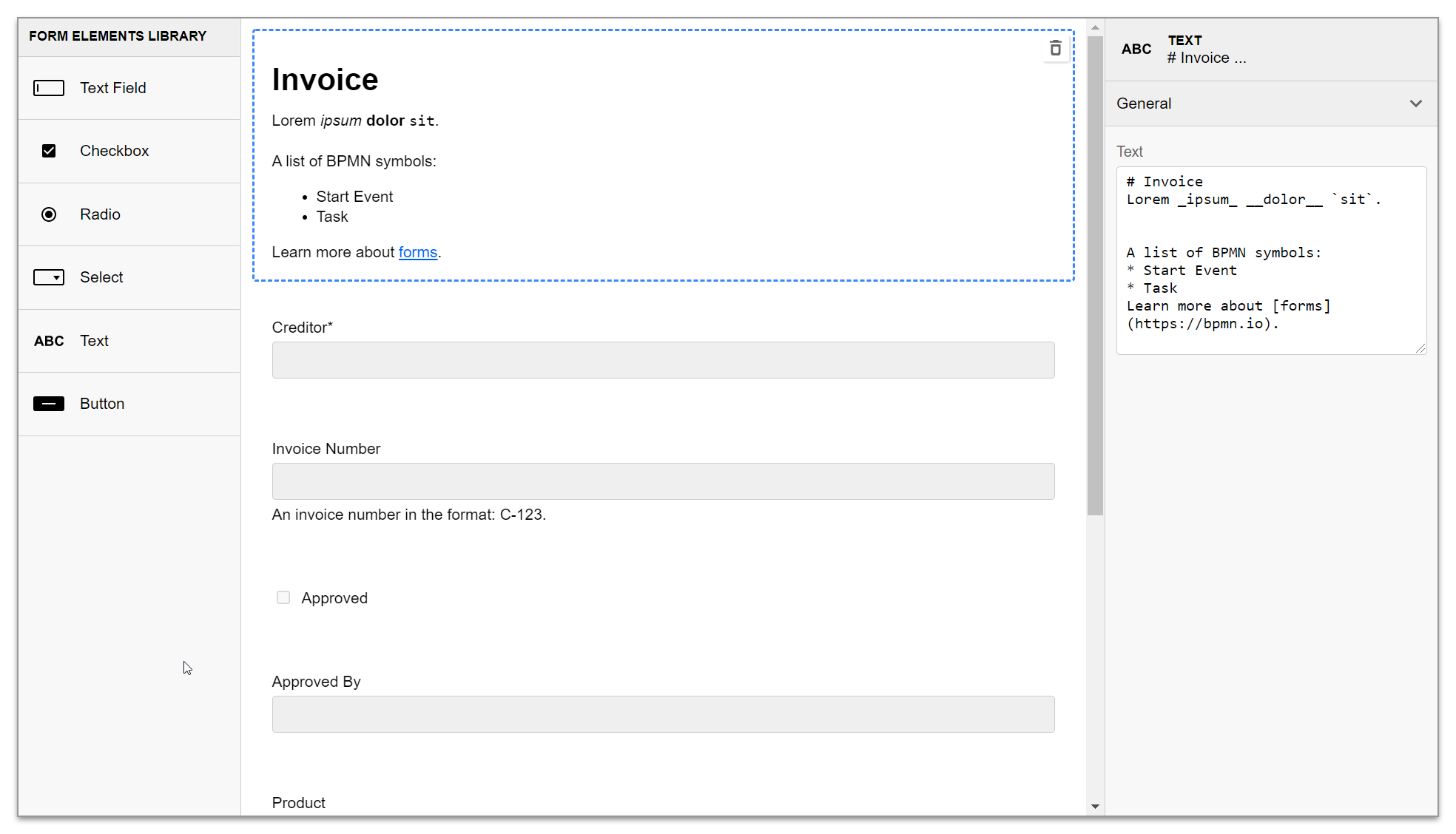 Camunda Forms: Visual Editing of User Task Forms | Camunda