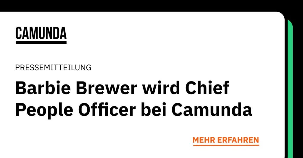 Barbie Brewer rejoint Camunda en tant que directrice des ressources ...