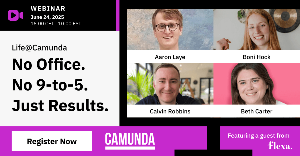 [webinar] Life@Camunda Series