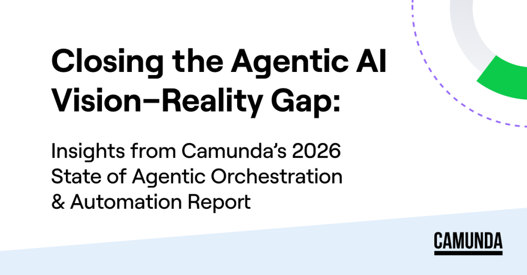 Closing the Agentic AI Vision-Reality Gap: Insights from Camunda’s 2026 ...